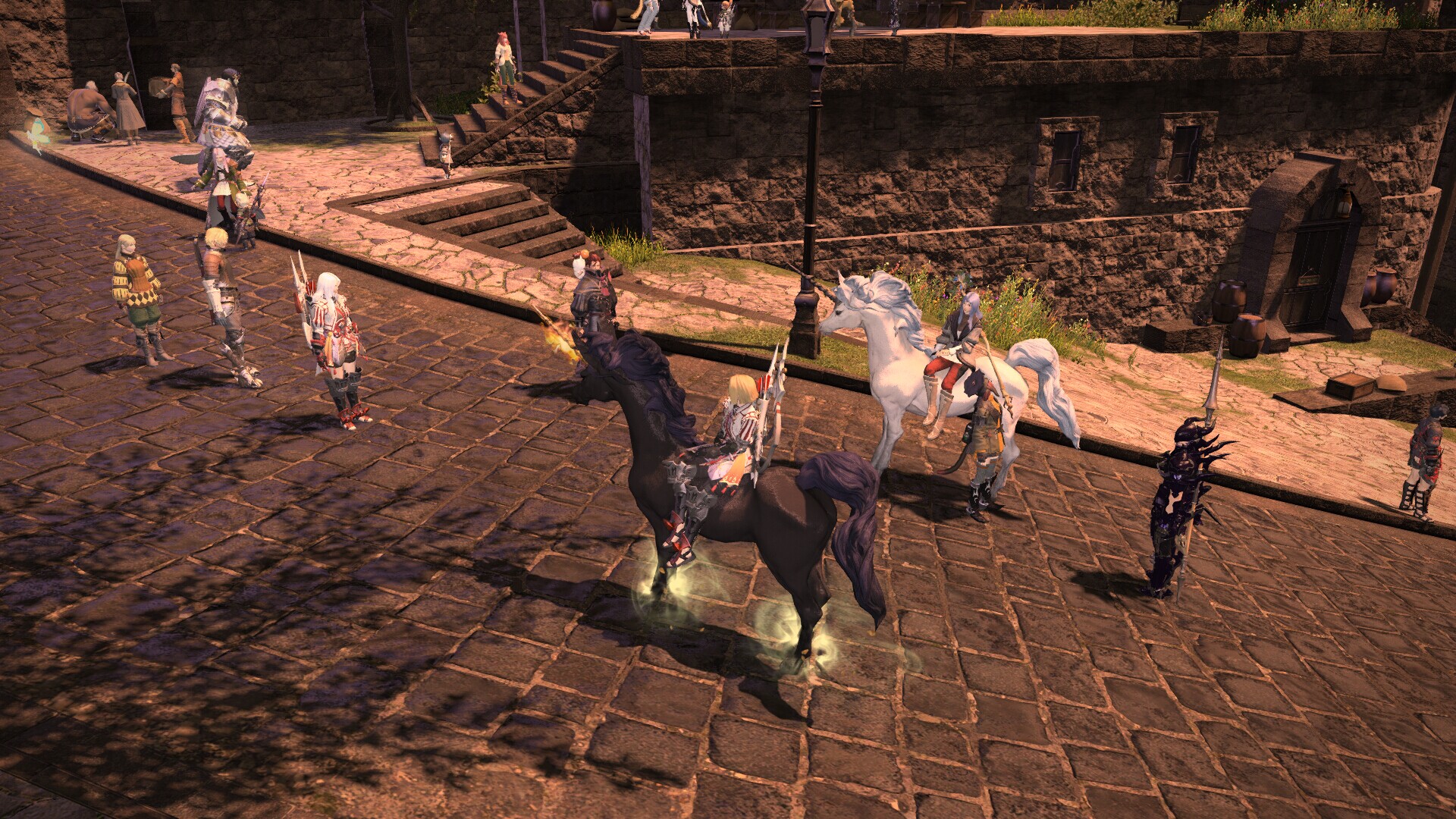 ff14梦魇马,f4九尾狐坐骑,梦马_大山谷图库